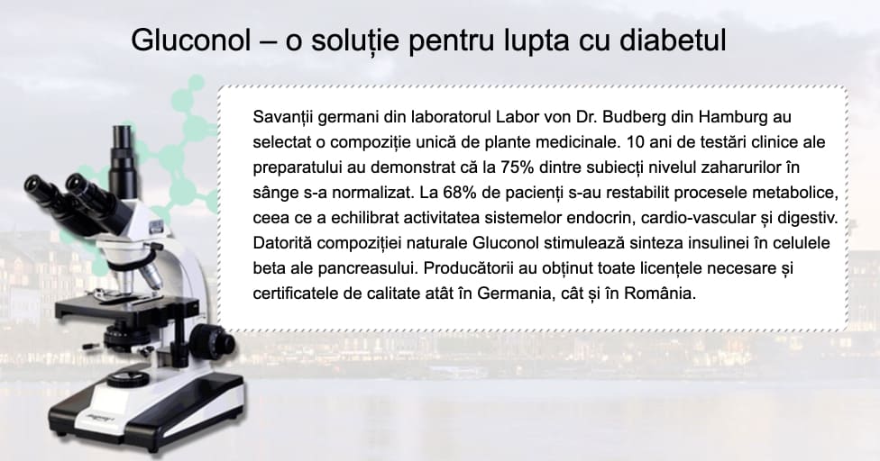 Gluconol Site Oficial in Romania - Cumpara, Cel mai Bun Pret